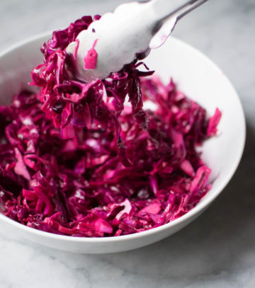 Quick Pickled Red Cabbage | Carolyn's Cooking