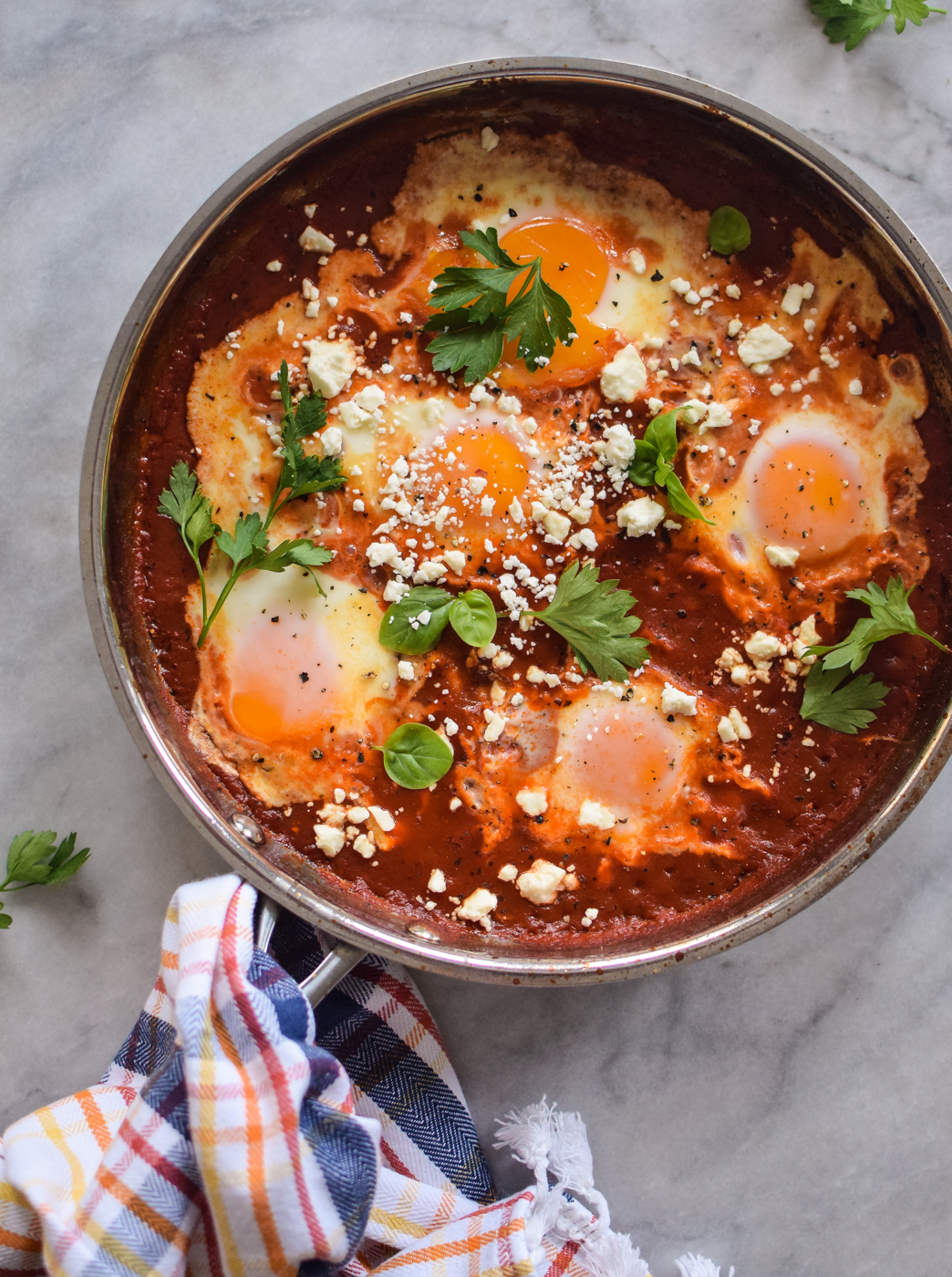 Easy Eggs In Purgatory Carolyns Cooking