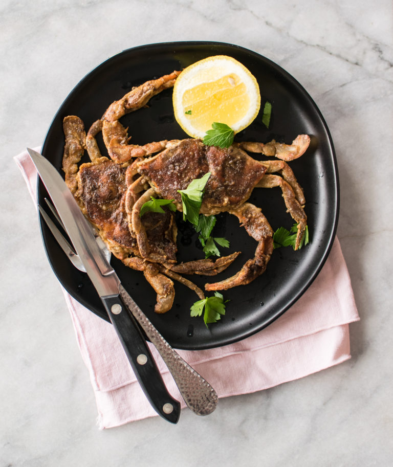 Pan Fried Soft Shell Crab | Carolyn's Cooking