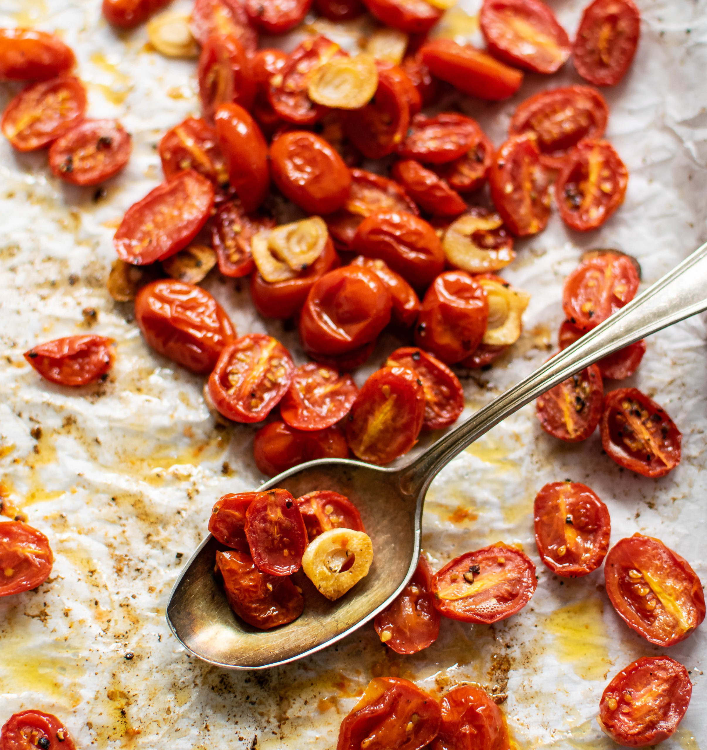 Simple Roasted Cherry Tomatoes | Carolyn's Cooking