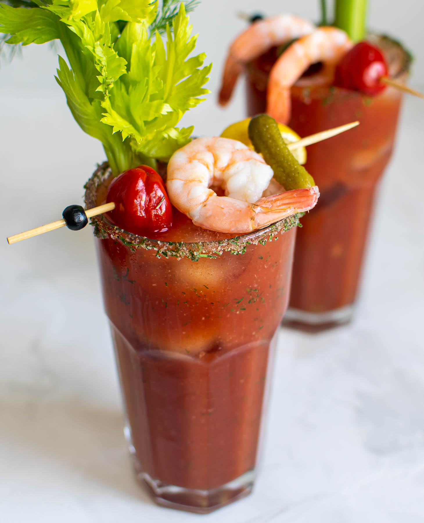 Aquavit Bloody Mary | Carolyn's Cooking