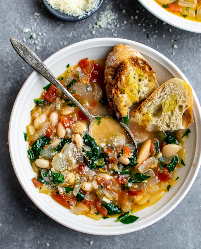 White Bean and Tomato Soup | Carolyn's Cooking