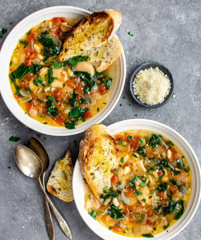 White Bean and Tomato Soup | Carolyn's Cooking