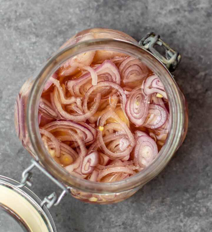 Quick Pickled Shallots | Carolyn's Cooking
