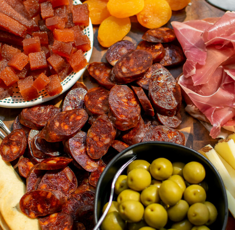 Spanish Meat and Cheese Board | Carolyn's Cooking