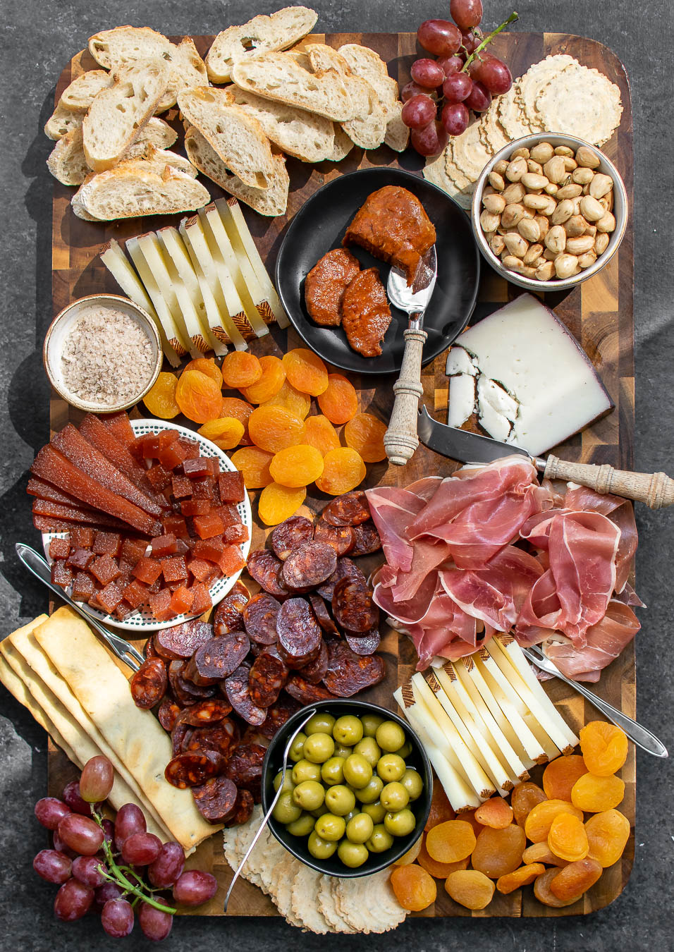 Spanish Meat and Cheese Board | Carolyn's Cooking